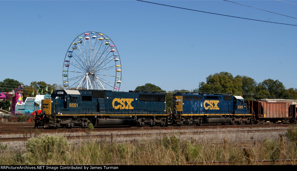 CSX 8551, & CSX 8369